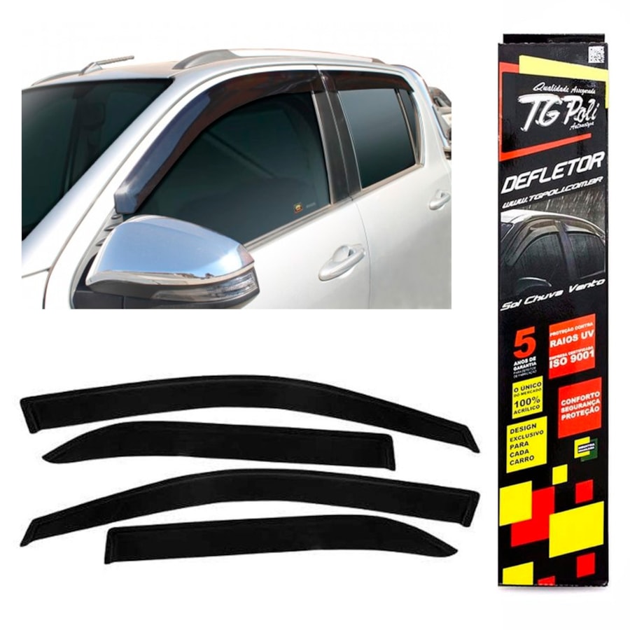 Calha Porta Defletor Chuva Tg Poli 27008