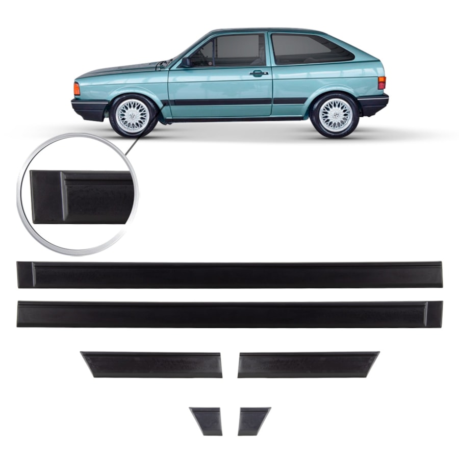 Friso Lateral Gol Gl 2 Portas 87/90