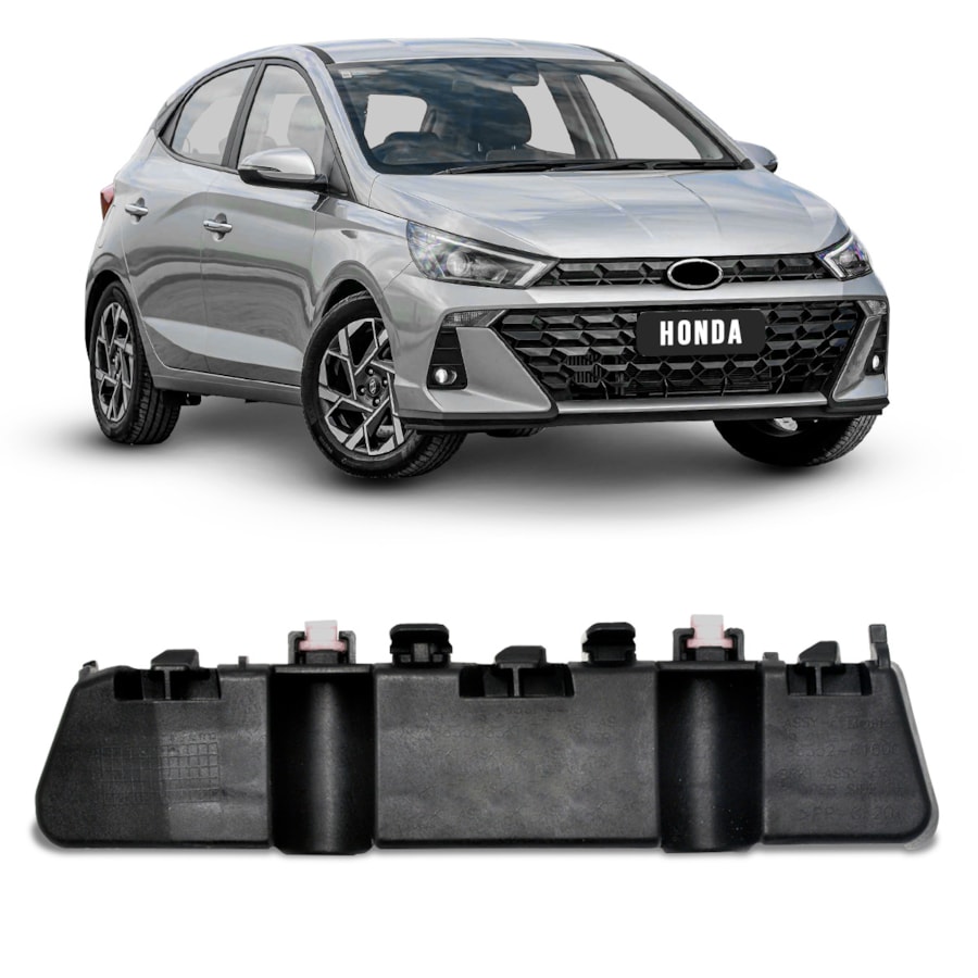 Guia Parachoque Dianteiro Hb20 2022 2023 2024 Le