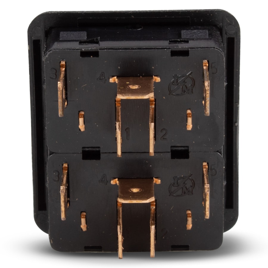 Interruptor Vidro Duplo 10 Terminais Escort 88 89 90 91 92