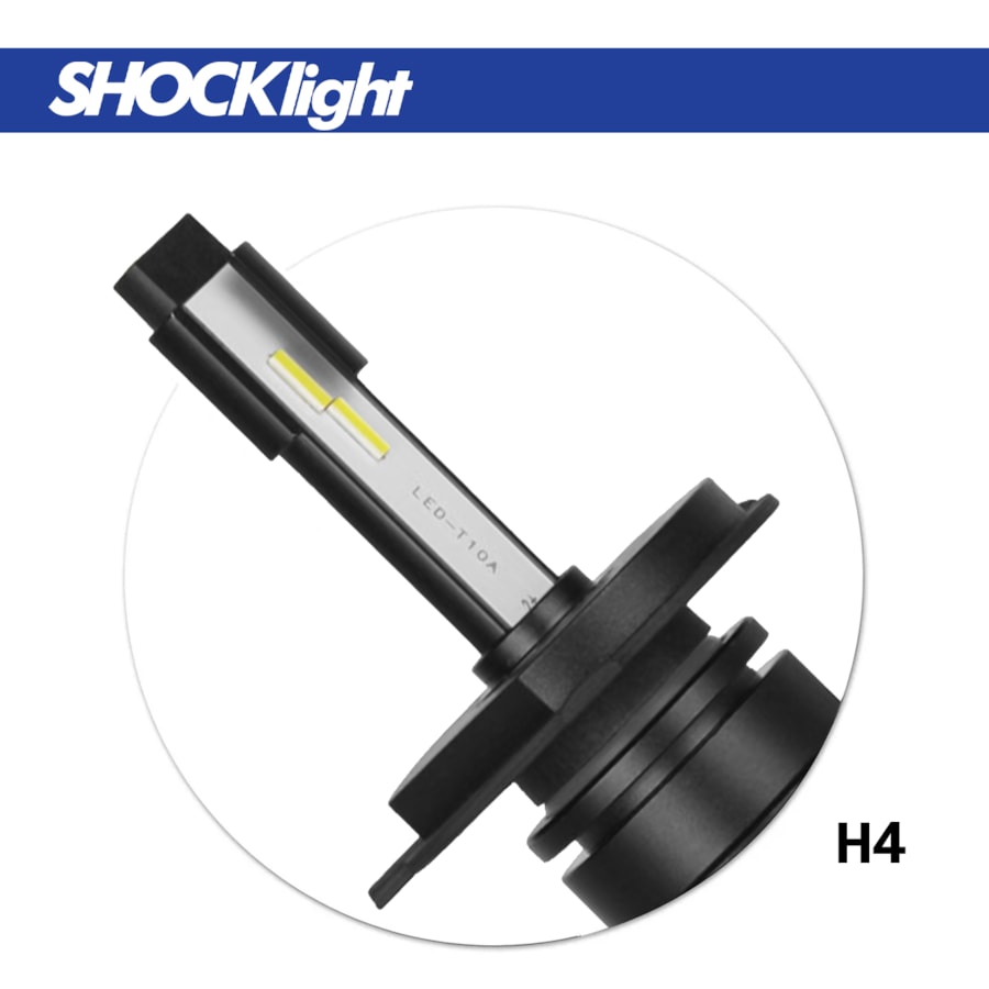 Kit Super Led H4 6000k 12v 32w Universal