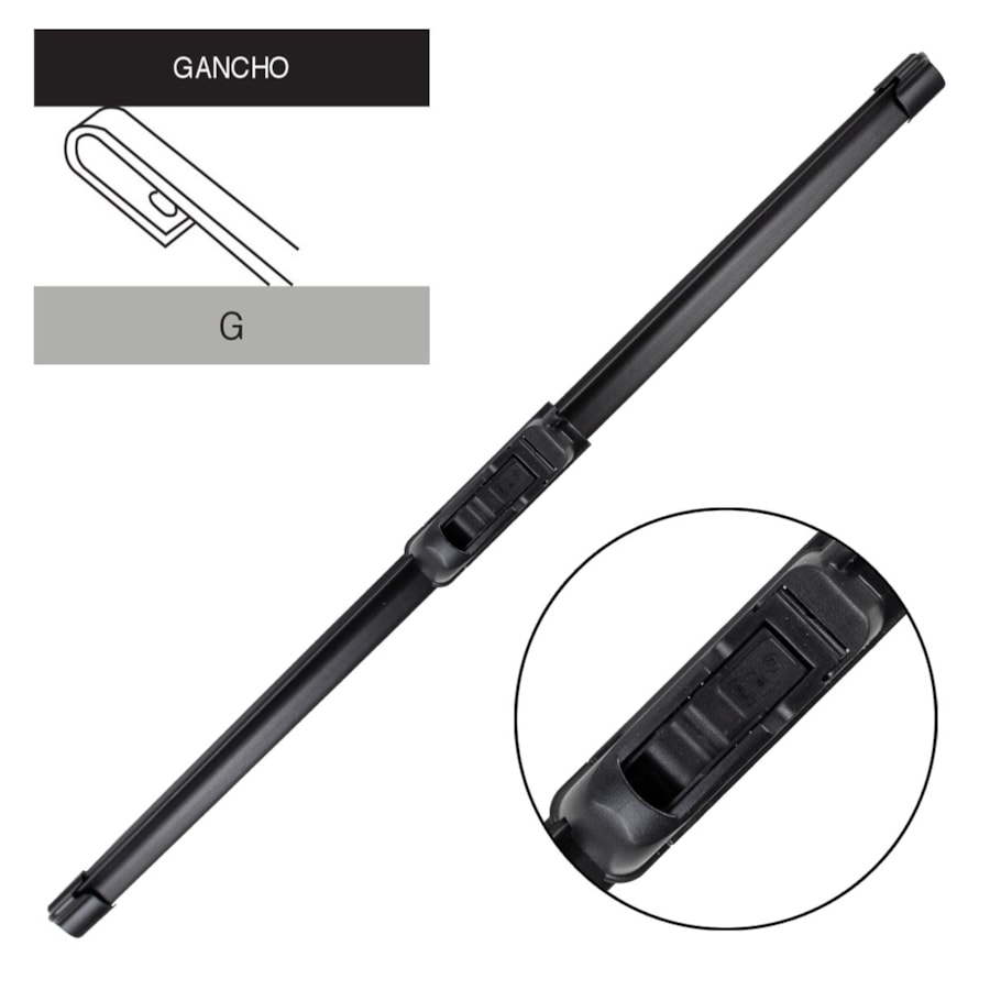 Palheta Dianteira Slim 19 Polegadas Universal