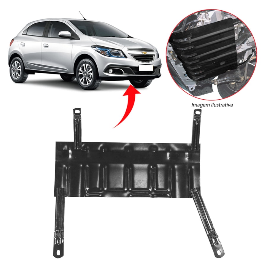 Protetor Cárter Fino Onix Joy 2020 2021 2022 2023