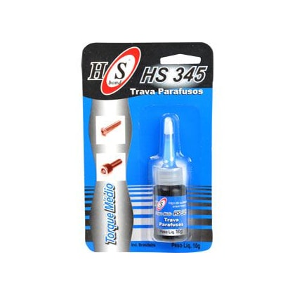 Trava Química Porca Parafuso Torque Médio 10g Hs Bond 345 - Carblue