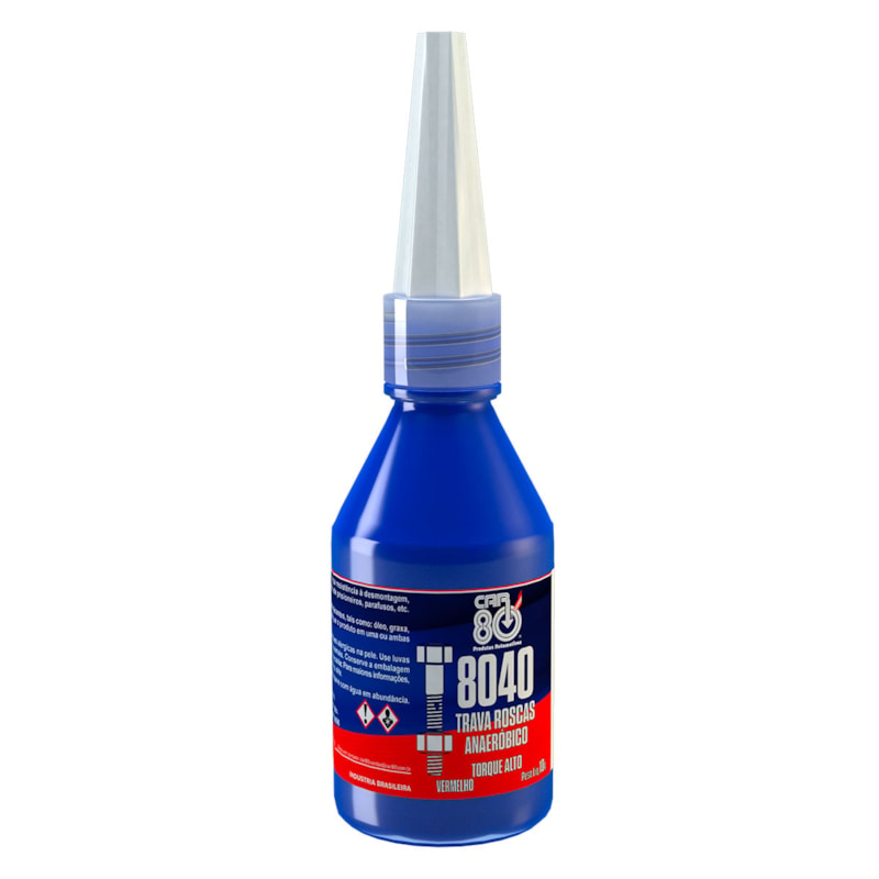 Trava Química Torque Alto Vermelho 10g Universal - Carblue